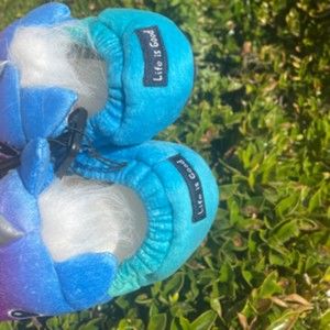 Life Is Good | Shoes | Life Is Good Unicorn Indoor Slippers Plush Shoe ...